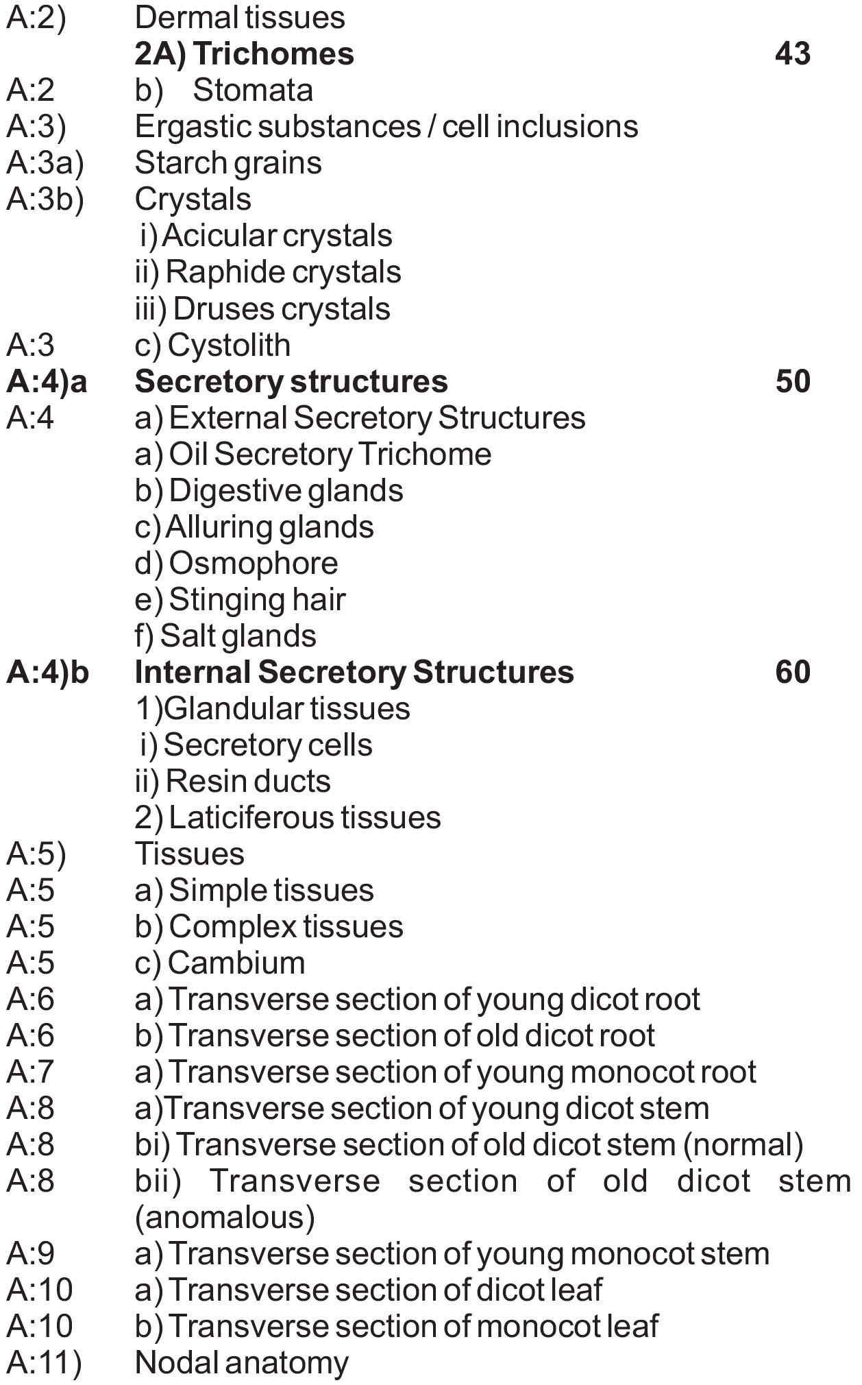 Cytology, Anatomy, Embryology Of Angiosperms And Ecology With ...